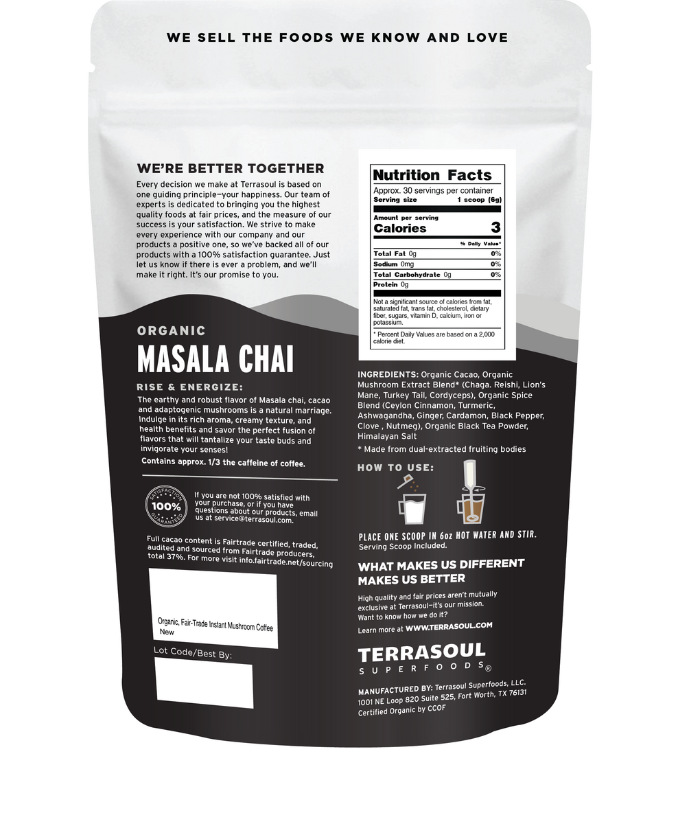 Masala Chai – Terrasoul Superfoods