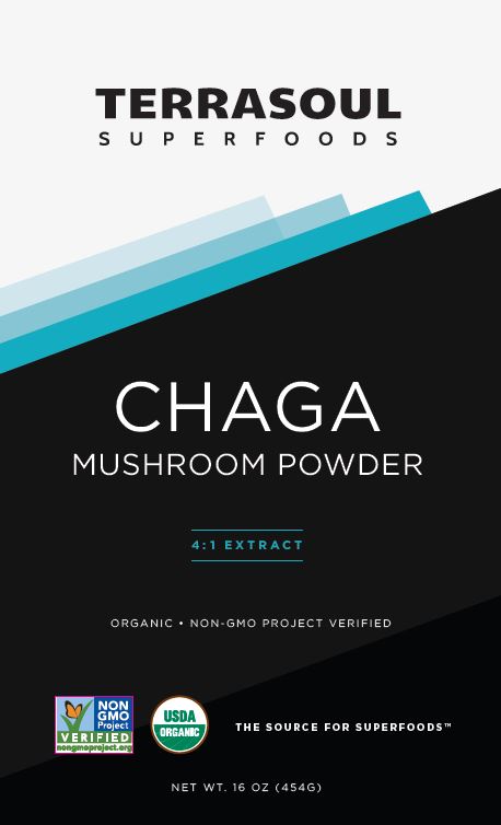 Organic Chaga Mushroom Extract Powder – Terrasoul Superfoods