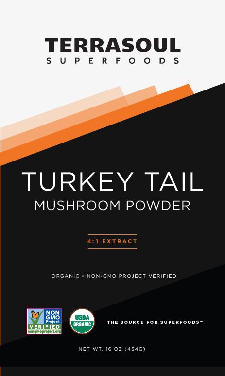 Organic Turkey Tail Mushroom Extract Powder – Terrasoul Superfoods