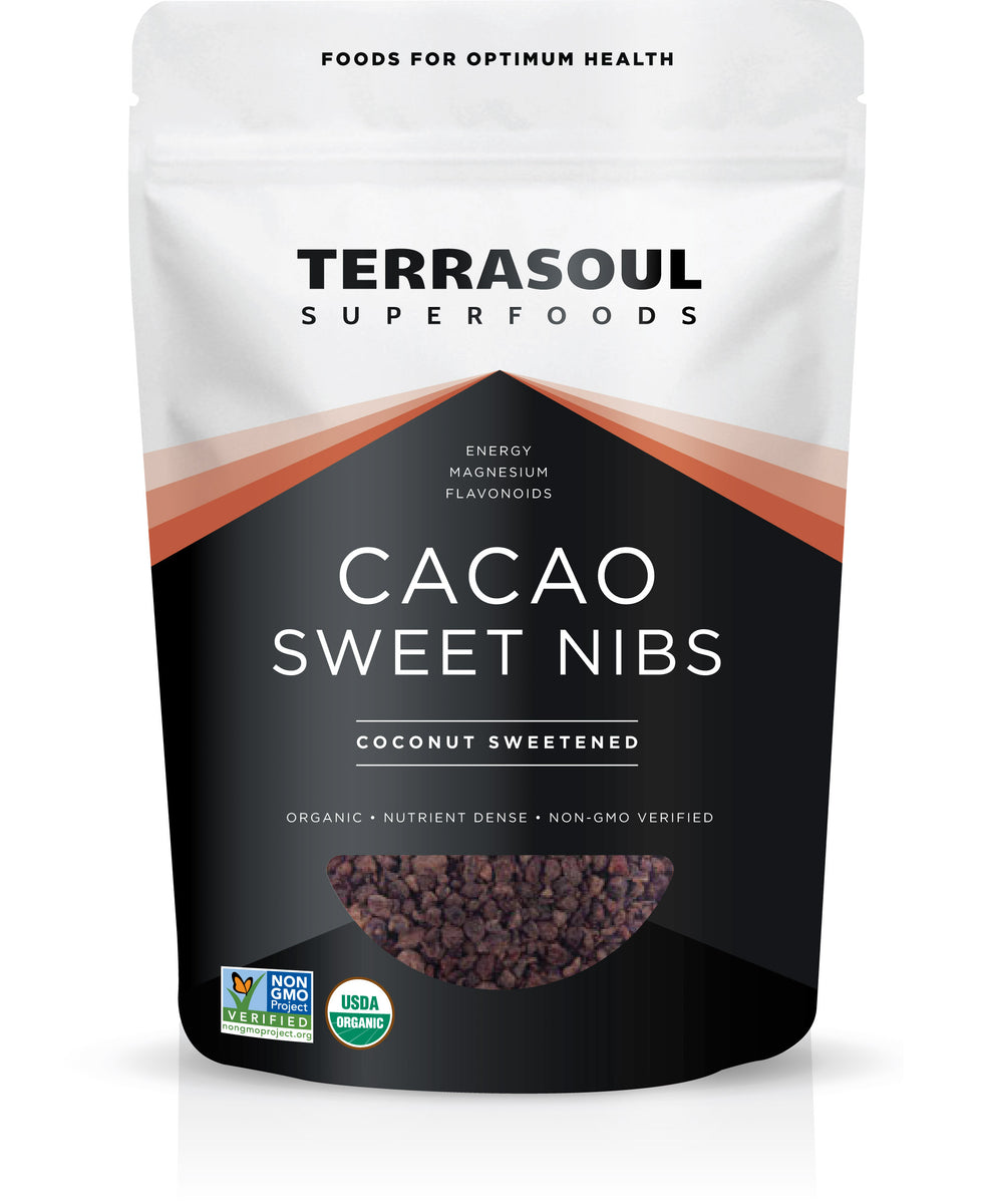 Cacao Sweet Nibs – Terrasoul Superfoods