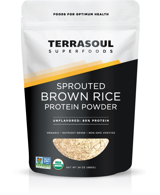 Brown Rice Protein Powder – Terrasoul Superfoods